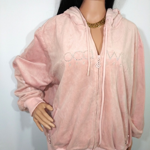 Rocawear | Jackets & Coats | Rocawear Hoodie Light Pink | Poshmark